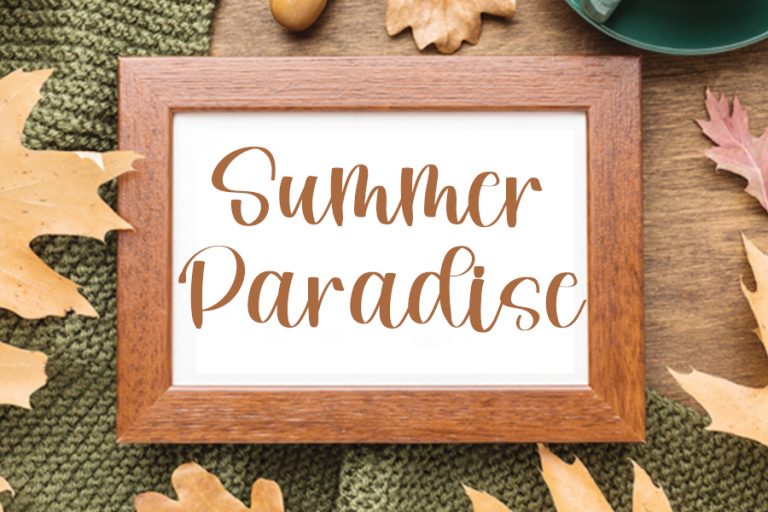 Summer Simple – Freshtypeink
