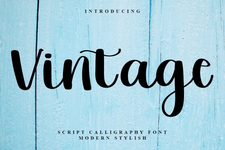 Vintage – Freshtypeink